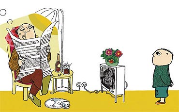 ”Alfons pappa litar på sitt barn” – Arbetet