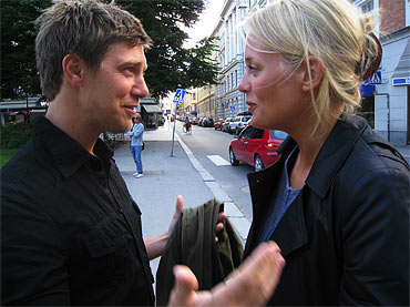 Scener ur ett kändisskap – Arbetet