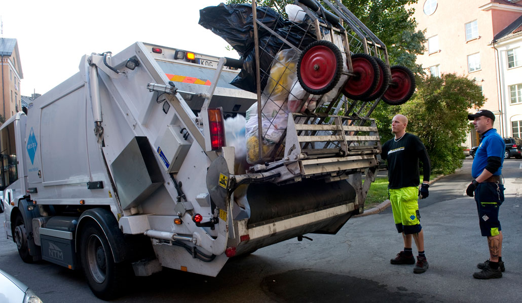 Konkursen öppnar för att norsk sopjätte tar över – Arbetet