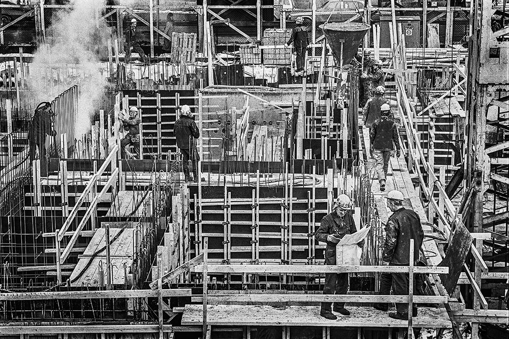 De byggde Stockholm – Arbetet