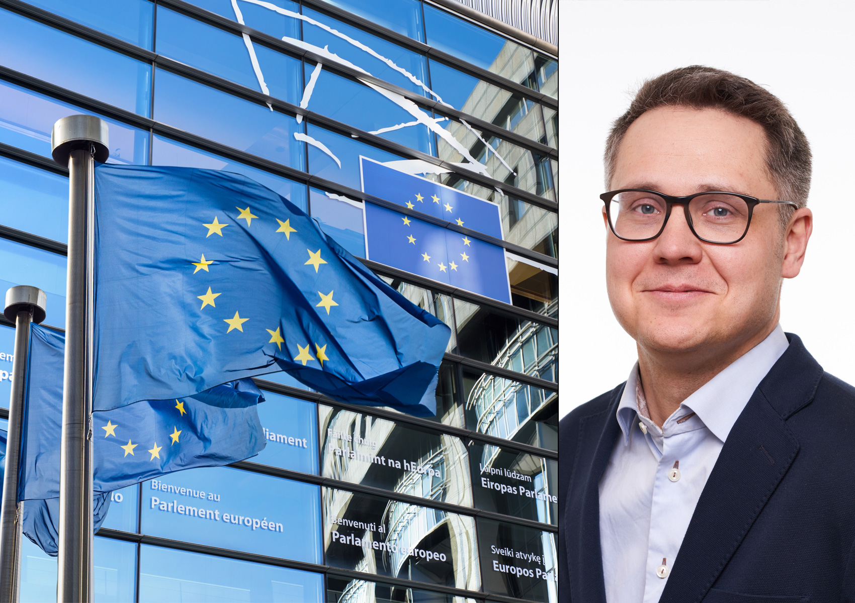 Han är LO:s kandidat i EU-valet – Arbetet