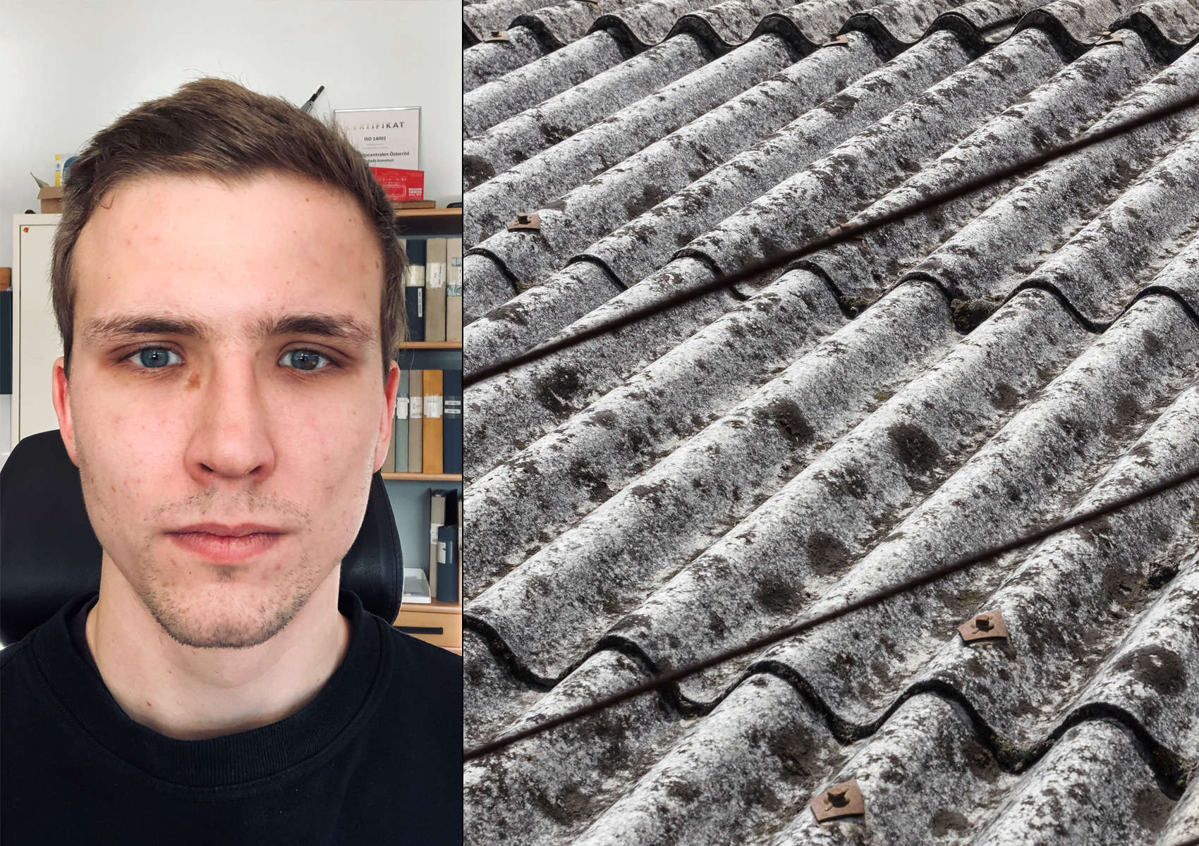 Oskyddat arbete med asbest stoppat – Arbetet