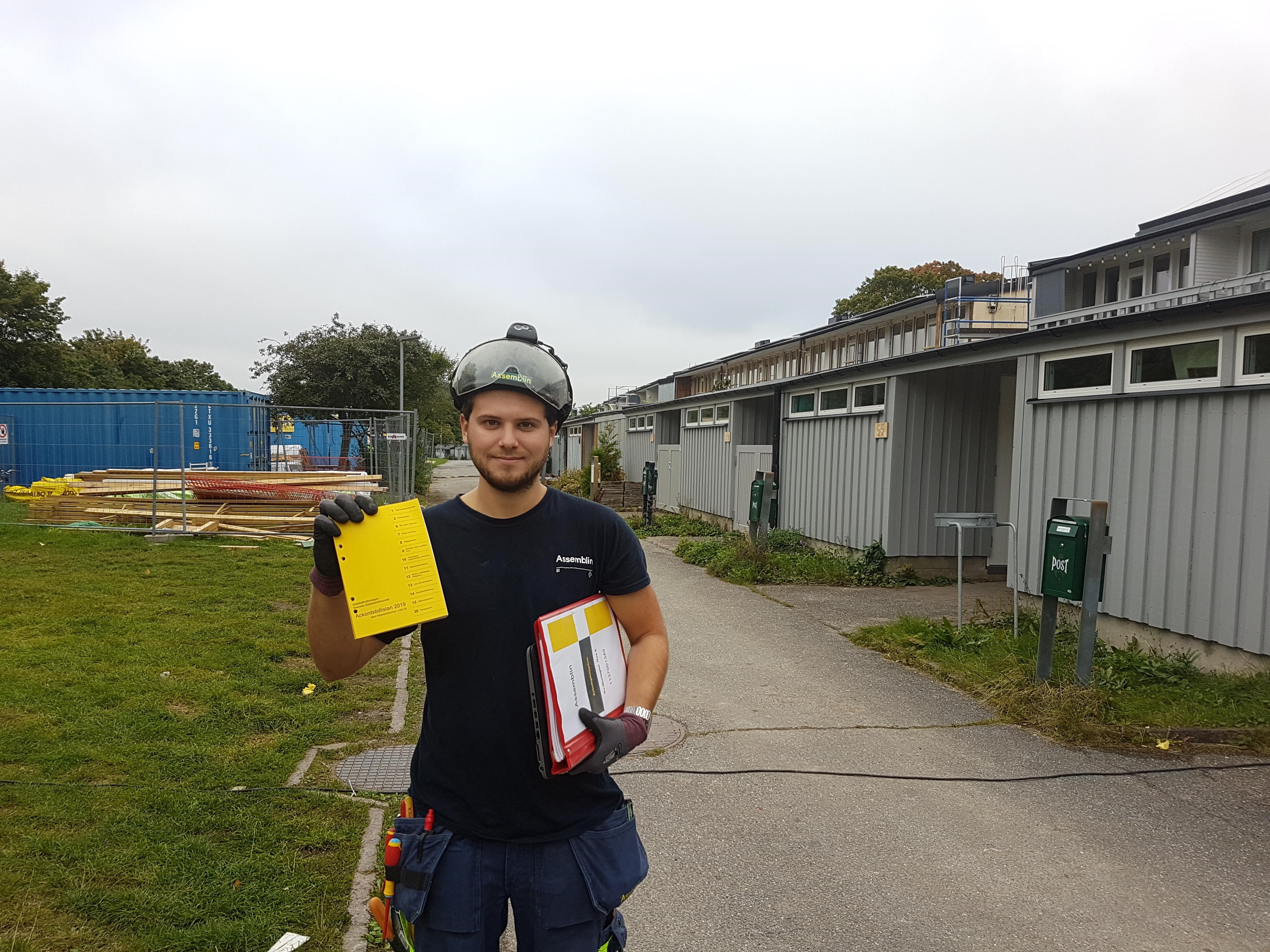 ROT-jobb på ackord – Arbetet