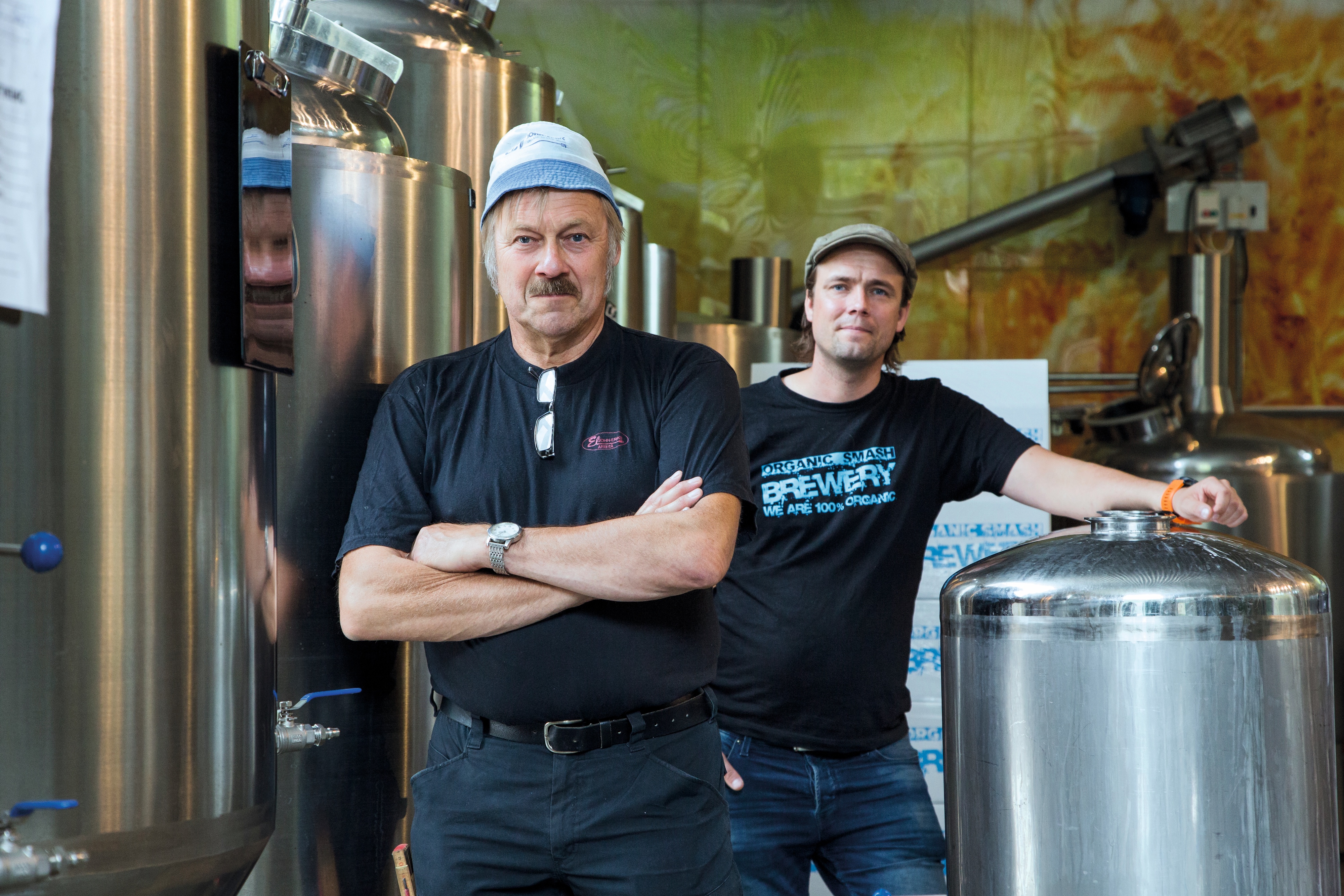 John-Erik Malmberg: Elektrikern på öletiketten – Arbetet