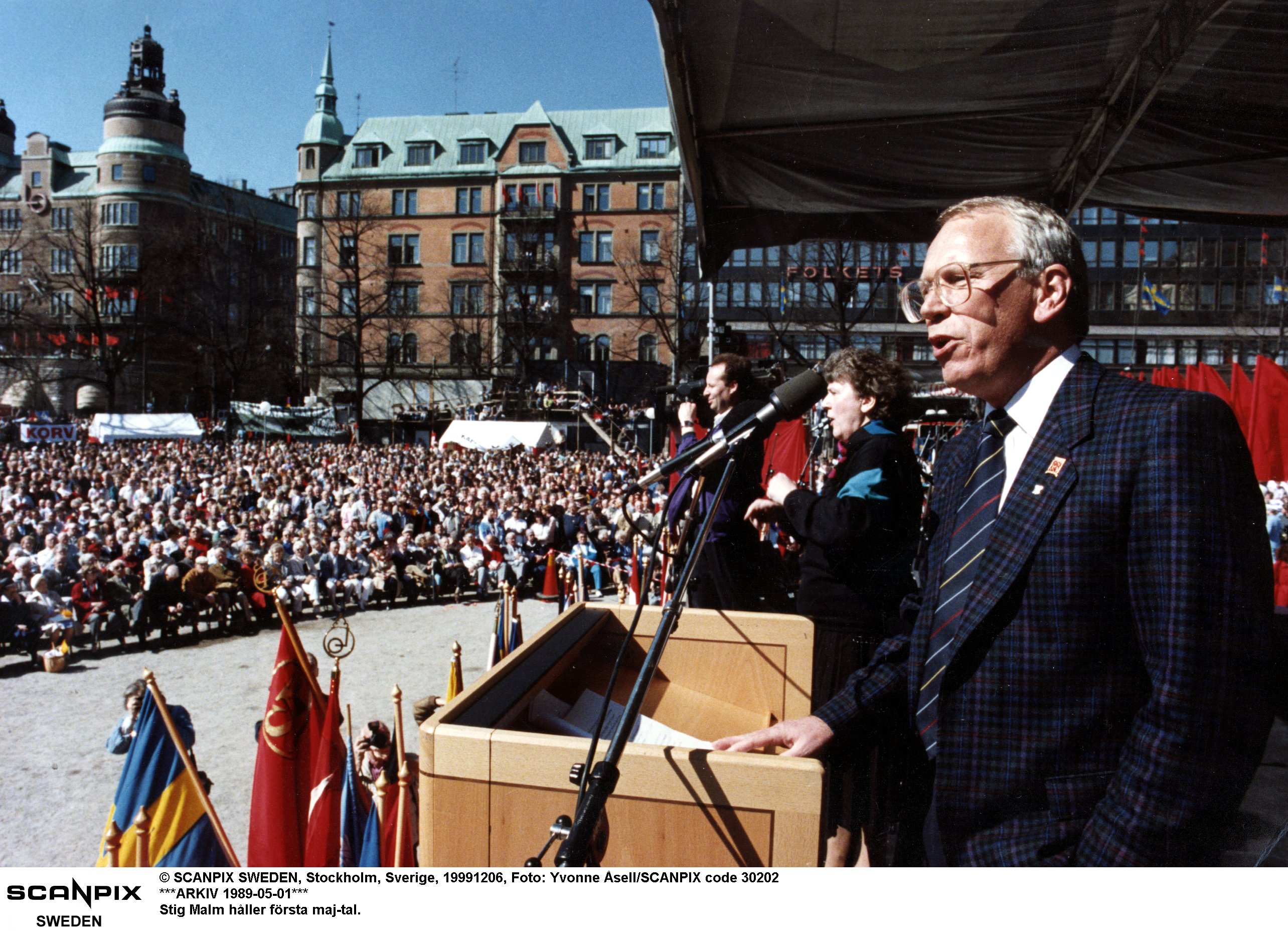 Stig Malm stod på de låg­avlönade medlemmarnas sida – Arbetet
