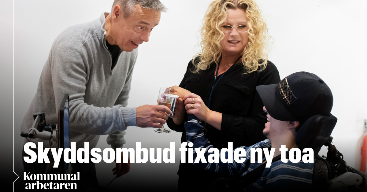 Skyddsombud fixade rymlig toalett – nu slipper kollegerna få ryggont – Arbetet