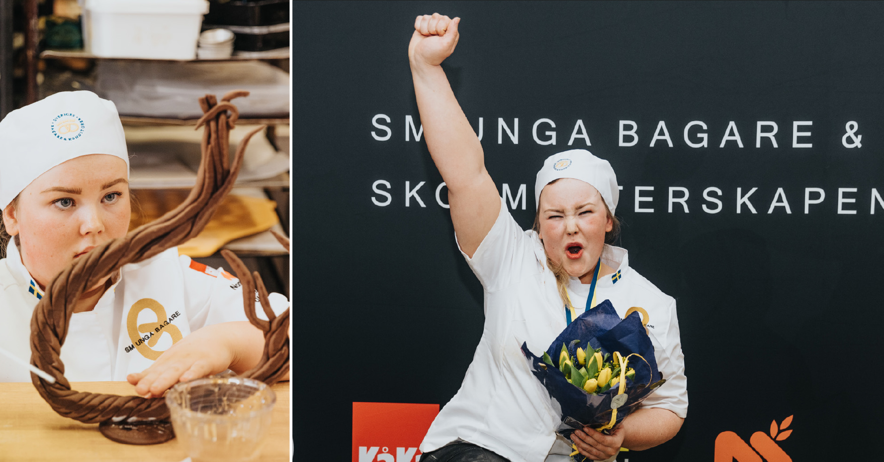 Sveriges bästa unga bagare Andrea Wiberg: ”Kicken av att tävla är sjukt rolig” – Arbetet