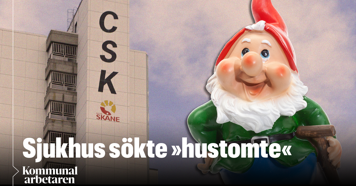 Sjukhus i Kristianstad sökte undersköterska – jämförde med hustomte ...