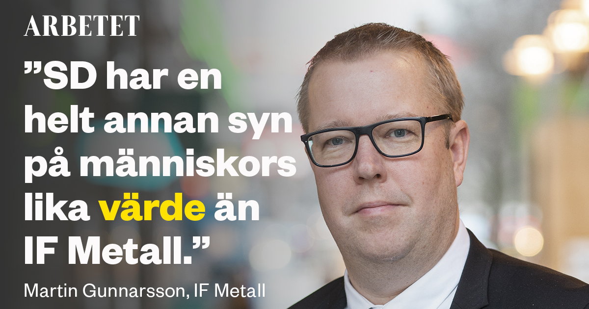 IF Metall ändrar stadgar för att stoppa SD från förtroendeposter – Arbetet
