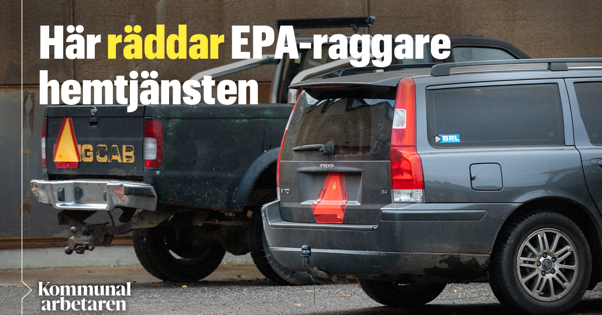Epa-raggare räddar Malungs hemtjänst – i år igen – Arbetet