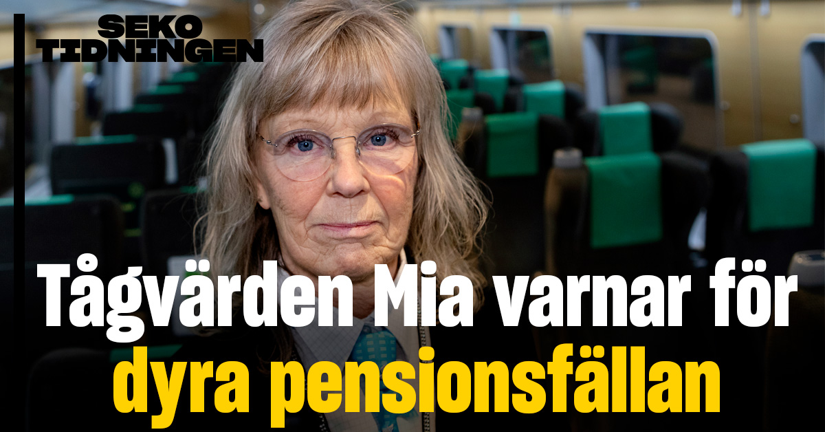 Tågvärden på SJ: Så blev ITP2 en fälla för min pension – Arbetet