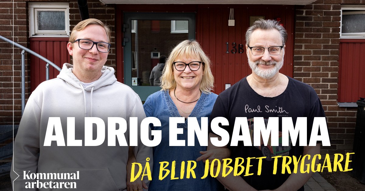 På LSS-boendet Bävervägen i Finspång jobbar personalen aldrig ensamma ...