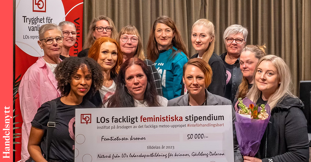 Emma på Clas Ohlson får stipendium för sitt fackliga arbete – Arbetet