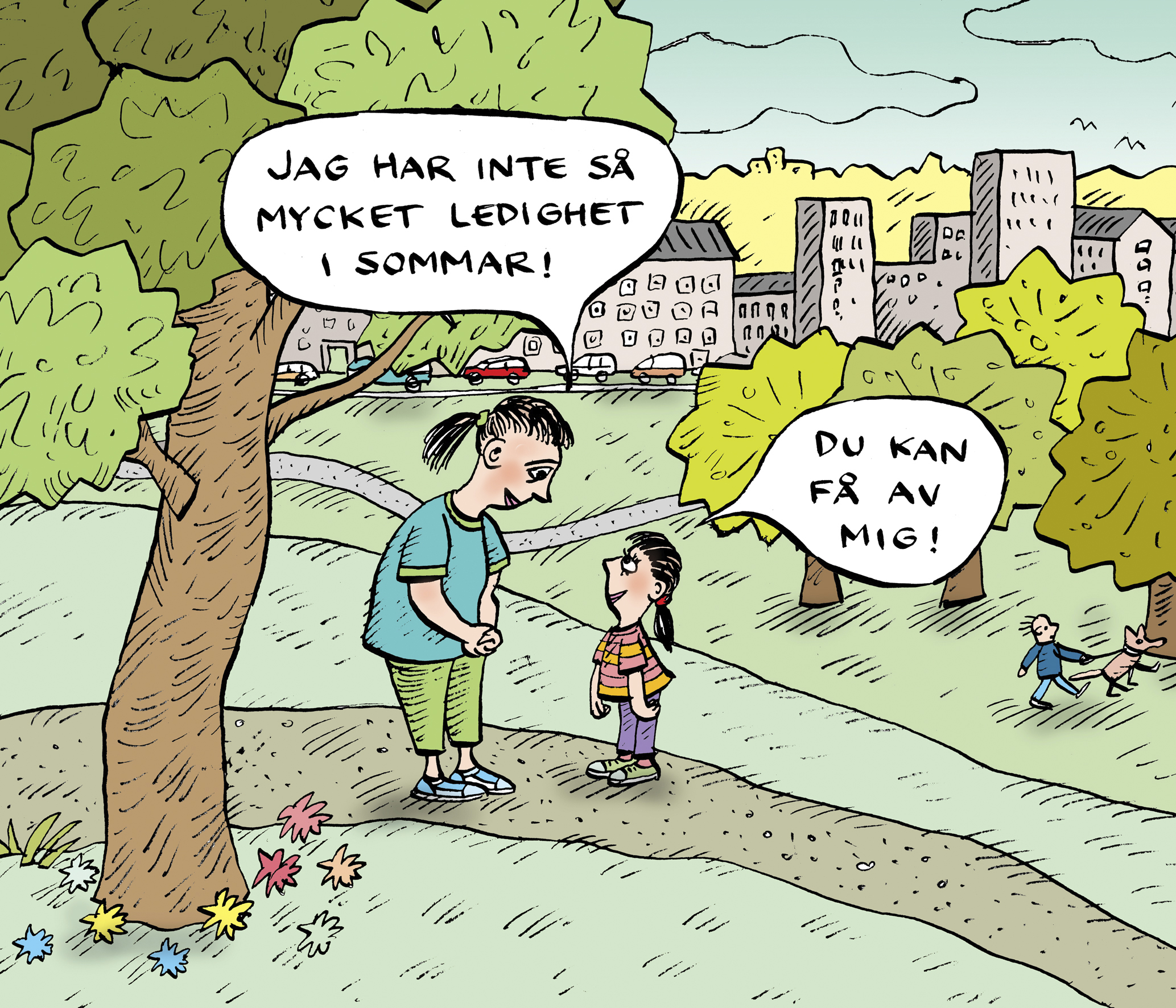 Brist på ledighet – Arbetet