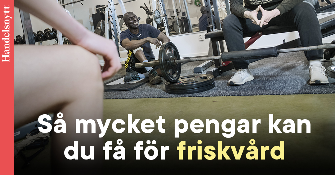 Så mycket pengar kan du få för friskvård – detta kan du använda ditt ...