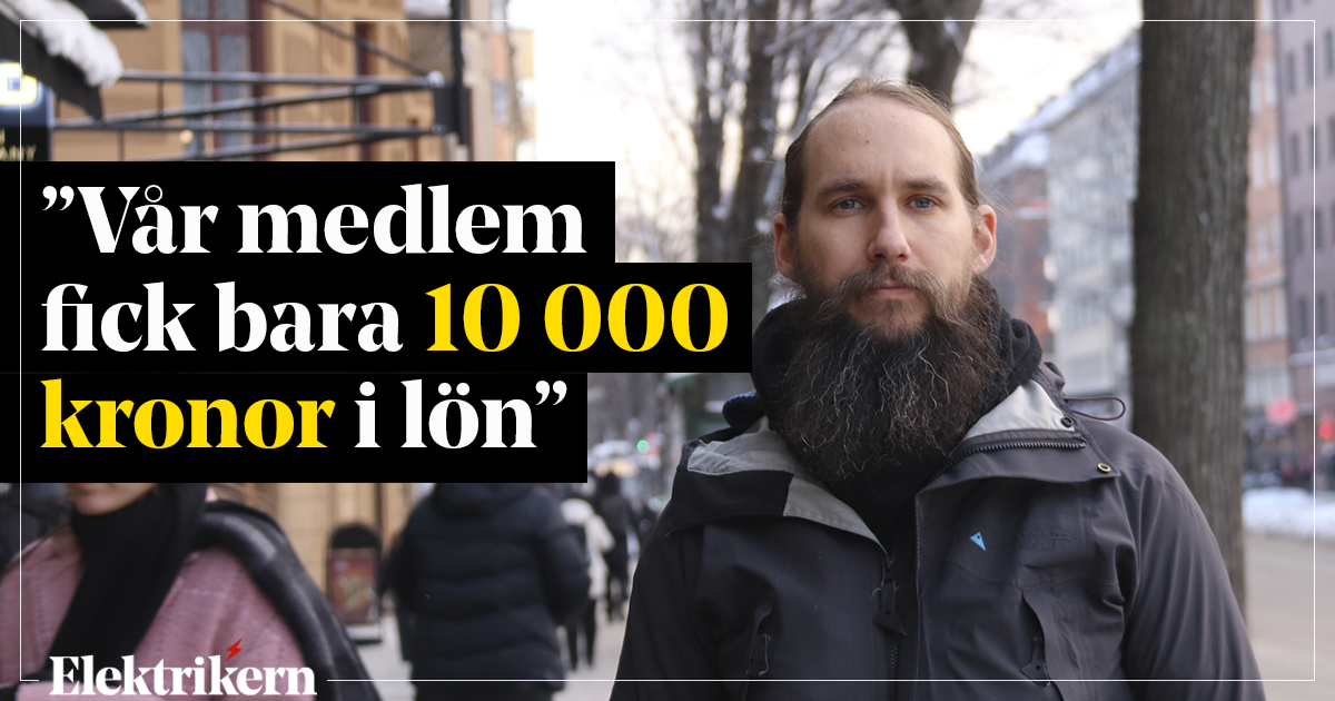 Hans Karlsson fortsätter att lura elektriker – Arbetet