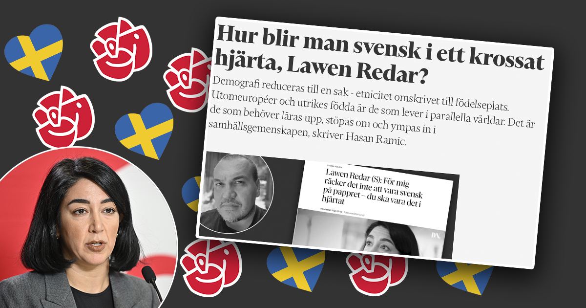 Lawen Redar – Arbetet