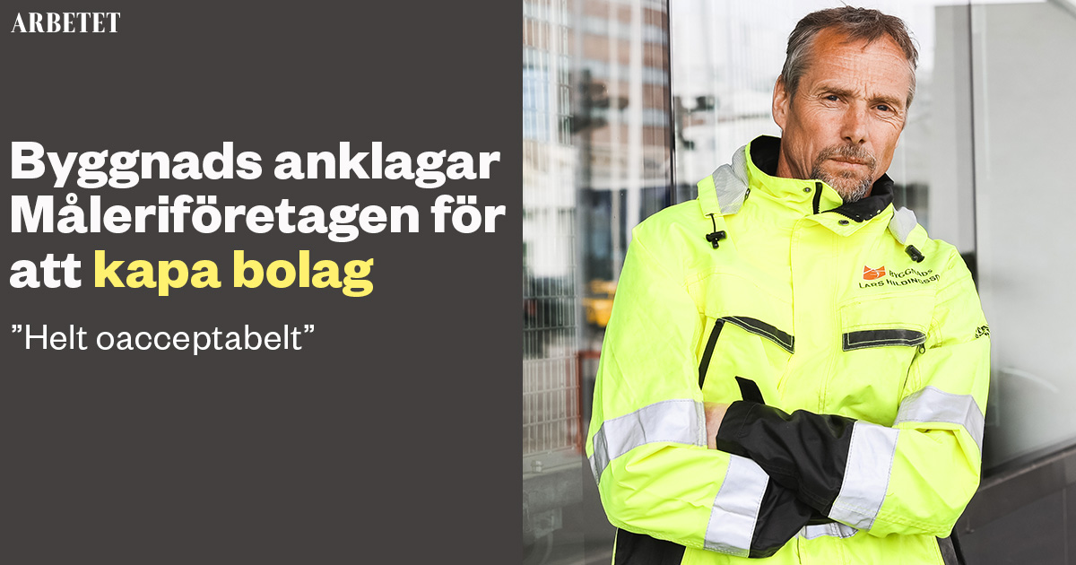 Storbråk i målarbranschen – Byggnads anklagar Måleriföretagen för att ...