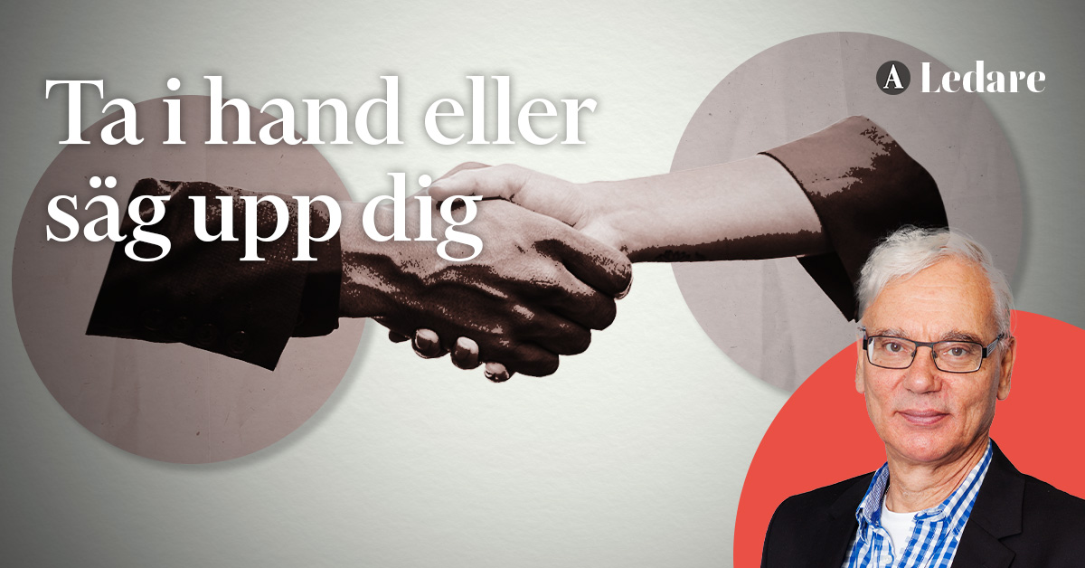 Ta i hand eller säg upp dig – Arbetet