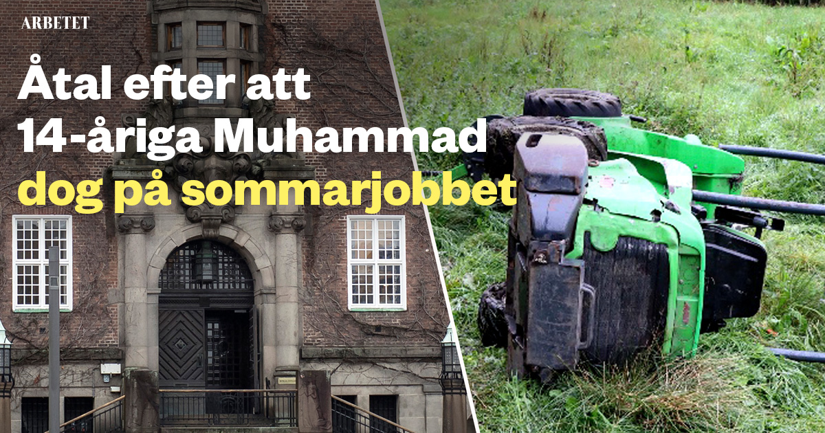 Åtal efter att 14-åriga Muhammad dog på sommarjobbet – jobbade ensam ...