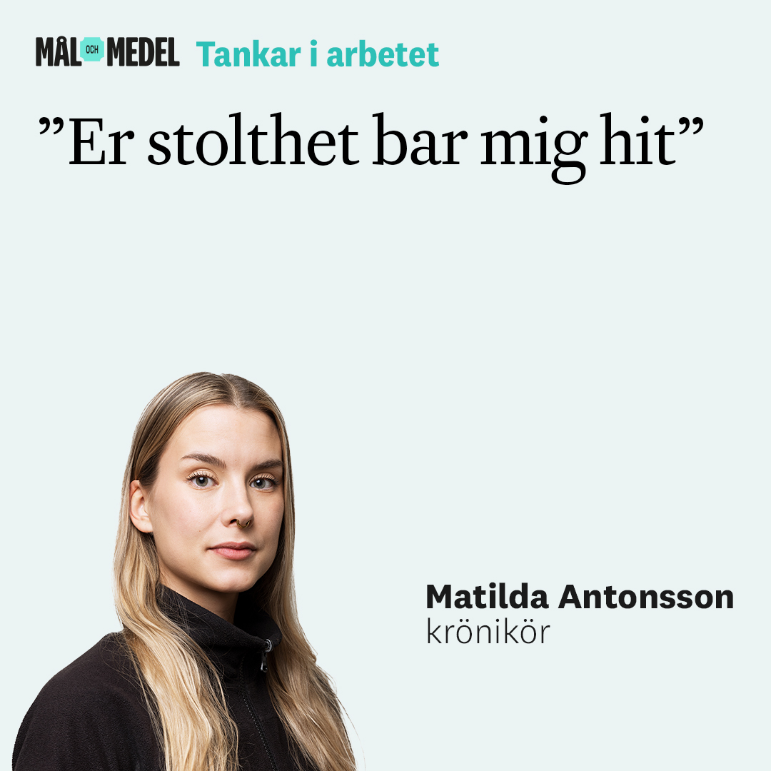 Er stolthet bar mig hit – Arbetet