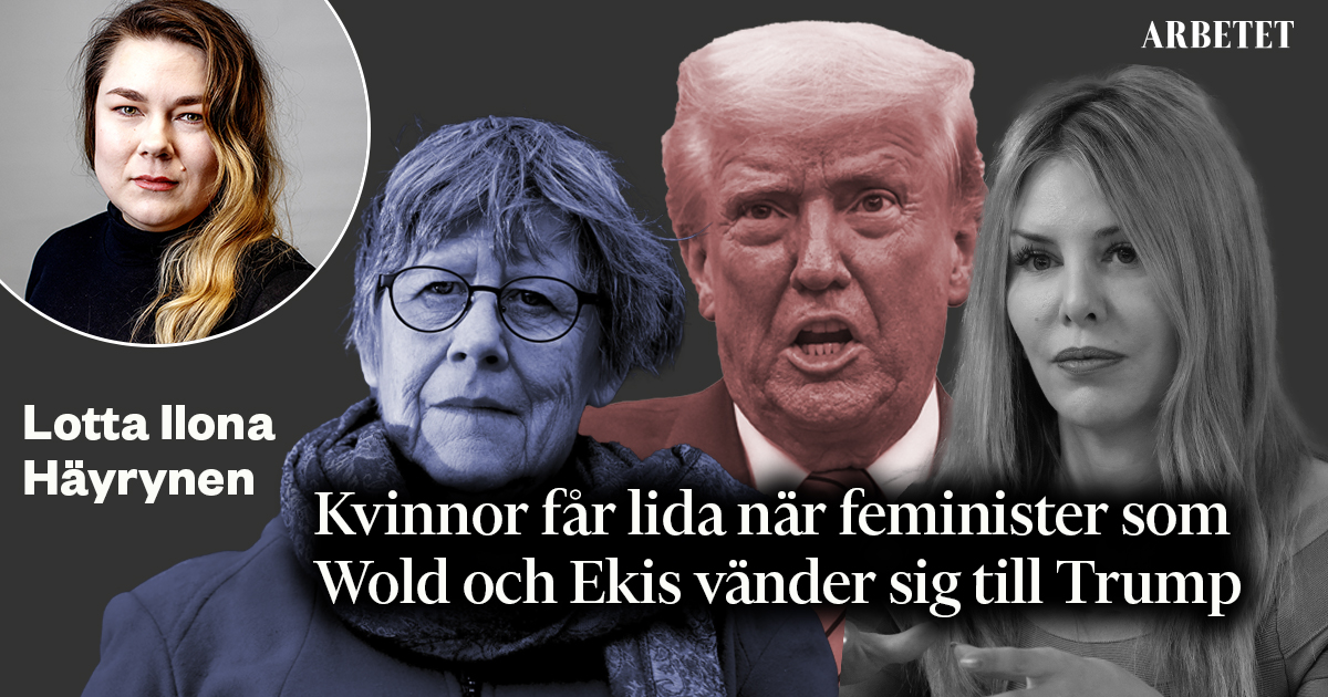 Kvinnor får lida när feminister som Agnes Wold och Kajsa Ekis Ekman ...
