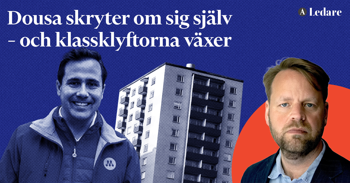 Benjamin Dousa skryter om sig själv – och klassklyftorna växer – Arbetet