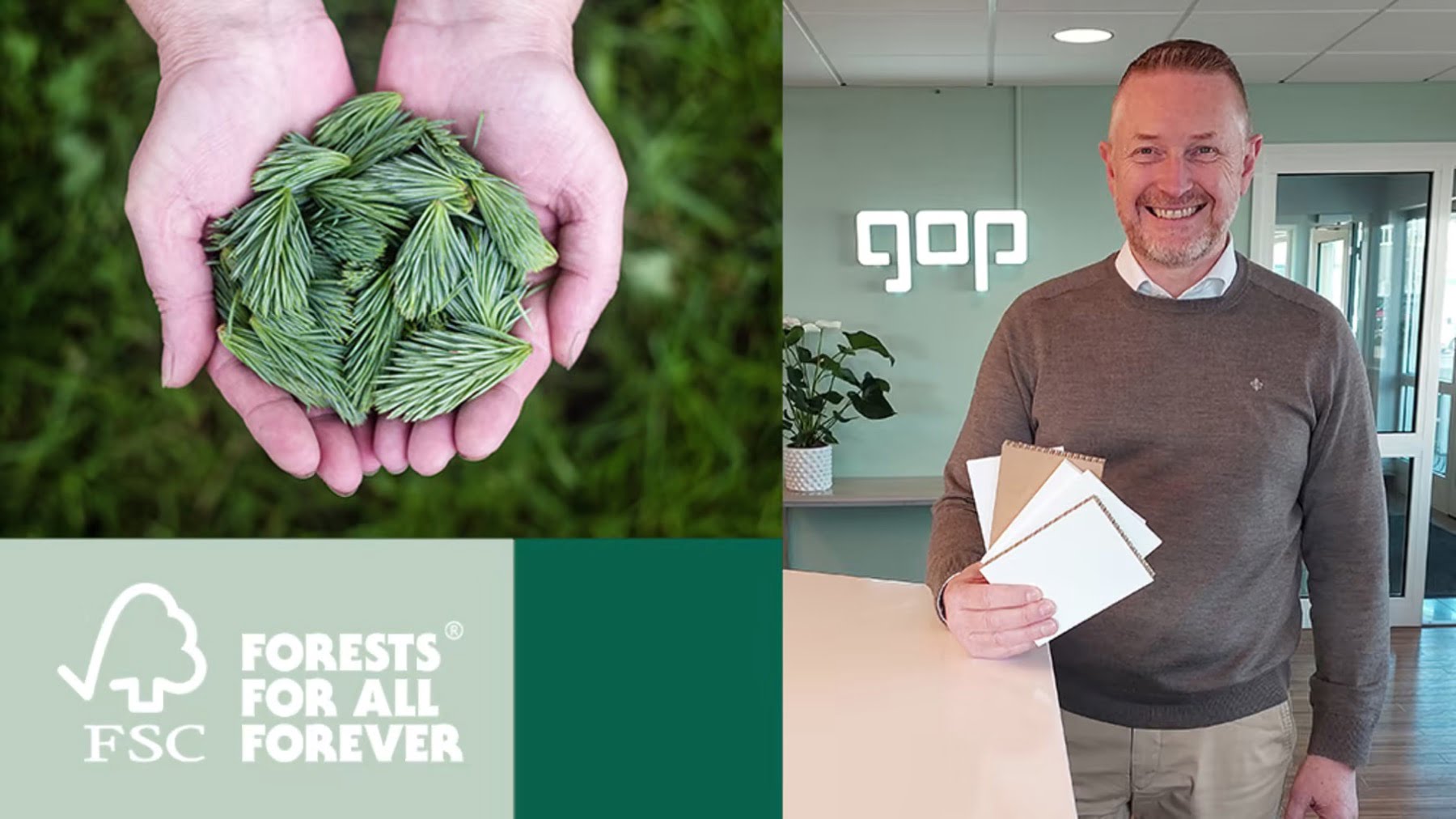 Ny FSC-certifiering för grafiska material till Gop – Branschkoll