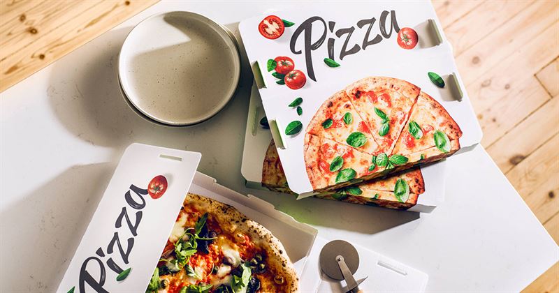 Materialsnål pizzakartong fick guldstjärna – Branschkoll