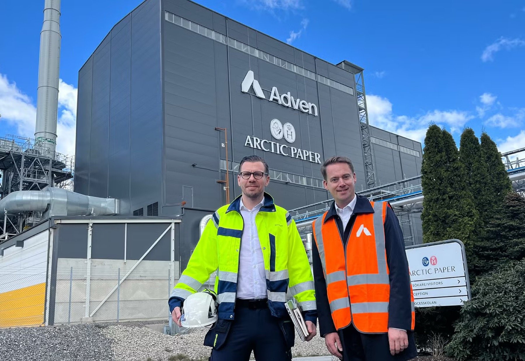 Arctic Paper är igång med ny panna – sänker miljöpåverkan och ger ...